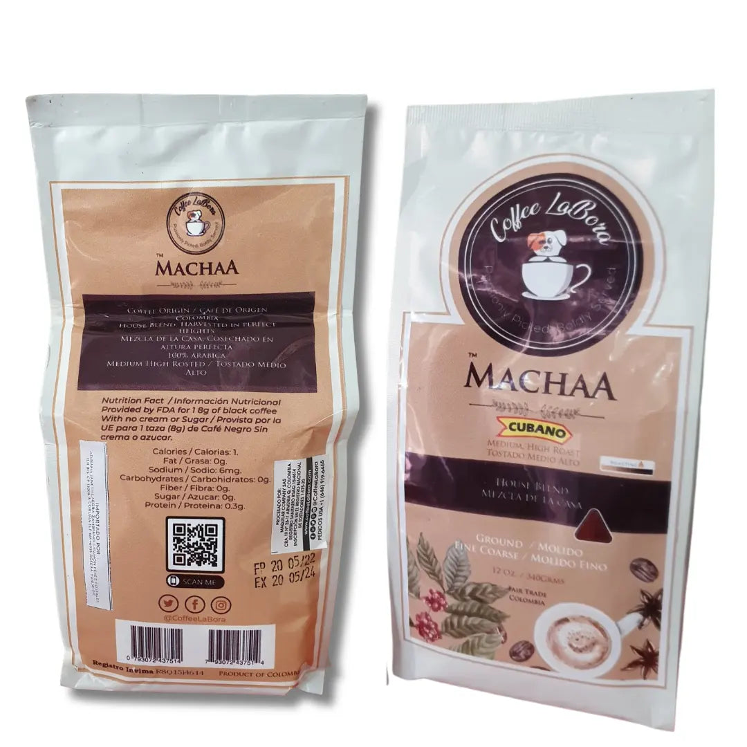 MachaA Cubano Style 12oz/340g Coffee